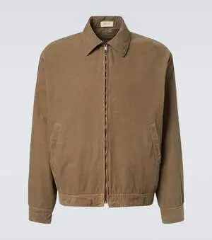 THE ROW Noggu Cotton Corduroy Jacket - Brown