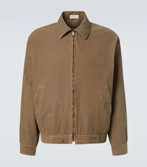 THE ROW Noggu Cotton Corduroy Jacket - Brown