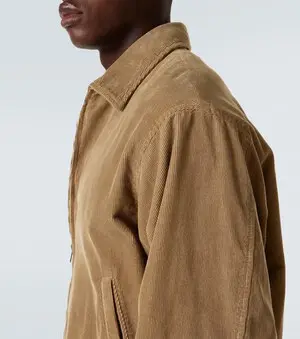 THE ROW Noggu Cotton Corduroy Jacket - Brown