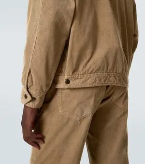 THE ROW Noggu Cotton Corduroy Jacket - Brown
