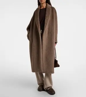 Hogan Shearling-trimmed Platform Loafers