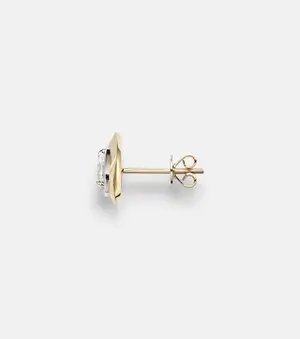 RAINBOW K 9kt Single Earring With Diamond