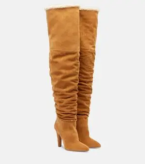 Paris Texas Trimmed Boots For Women