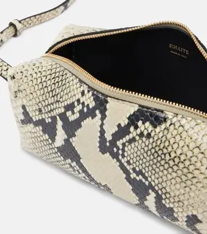 Khaite Kye Mini Snake-effect Crossbody Bag - Multicoloured