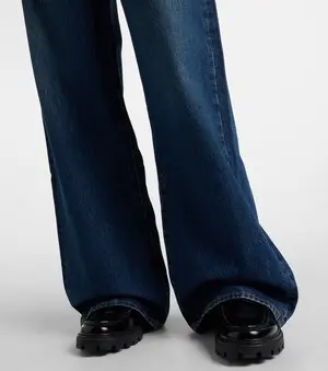 FRAME Loose Low-rise Wide-leg Jeans