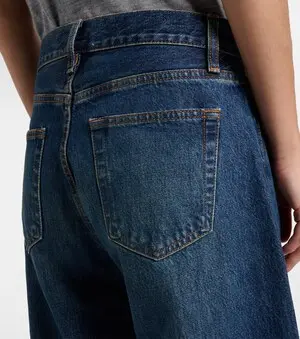 FRAME Loose Low-rise Wide-leg Jeans