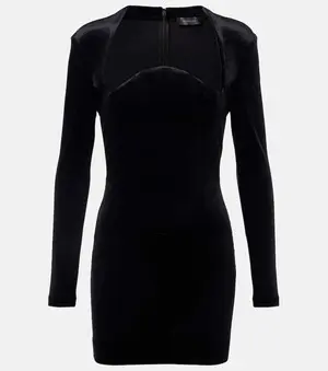 Mugler Mini Black Dresses