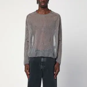 Our Legacy Semi-Transparent Blend Sweater - Grey