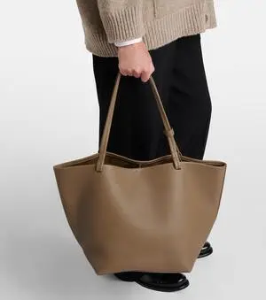 THE ROW Park Medium Leather Tote Bag