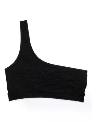 DUSKII One-shoulder Bikini Top - Black