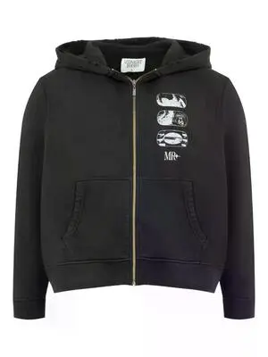 MIDNIGHT RODEO Graphic Print Zip-up Hoodie