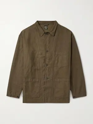 ORSLOW Cotton And Linen-blend Chore Jacket