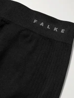Falke Recycled Ribbed-knit Ski Tights