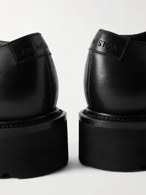 J.M. WESTON Leather Derby Shoes