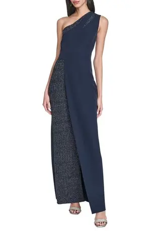 Vince Camuto Paneled Evening Dresses