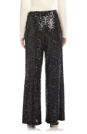 Fifteen Twenty Lynette Wide Leg Sequin Pants