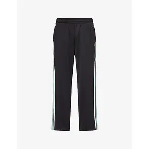 REPRESENT Embroidered-logo Striped-panel Stretch-woven Jogging Bottoms