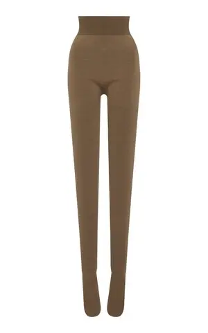 THE ROW Mimi Knit Tights Neutral