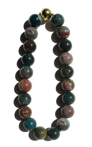 Vertigo Gold-plated Vermeil Agate Choker Necklace