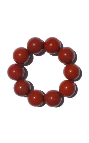 Vertigo Poppy Jasper Beaded Bracelet