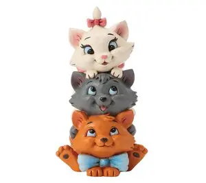 JIM SHORE Disney Traditions Aristocats Stacked Mini Figurine - One-color