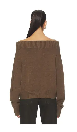 Superdown Lena Off Shoulder Sweater
