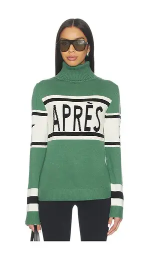 Perfect Moment Apres Sweater - Parisian Green