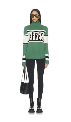 Perfect Moment Apres Sweater - Parisian Green
