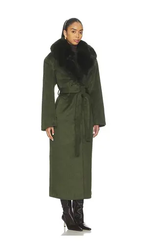 LAMARQUE X Tillie Coat - Olive