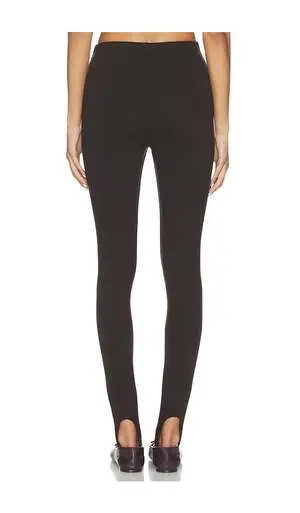 LESET Rio Stirrup Pant - Chocolate