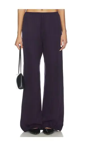 LESET Kim Pocket Pant - Aubergine