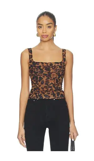 L'agence Square Neck Camis Tanks For Women
