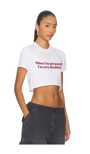 OTHER HER Cardi B Crop Tee