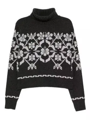 High Sport Patterned Sweaters For Women