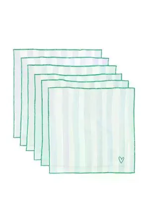 BAMBAH Veranda Napkins - Blue