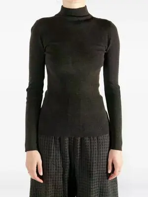 CORTANA Turtleneck Long Sleeve Top