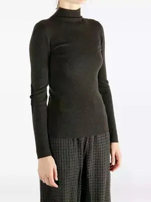 CORTANA Turtleneck Long Sleeve Top