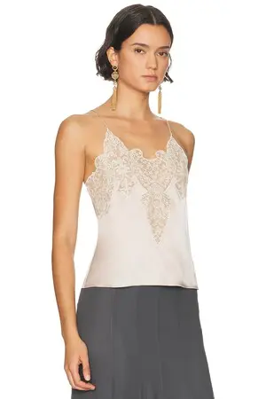 Chloé Lace Trimmed Camisole Top