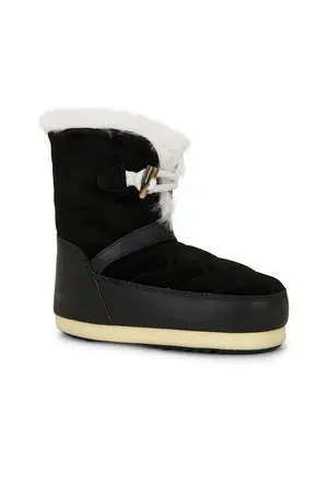 Moon Boot Evx Igloo Boots - Black & Natural