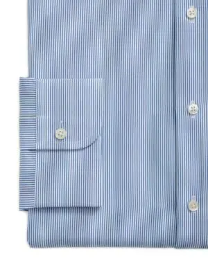 Brooks Brothers Striped Ainsley-collar Shirt