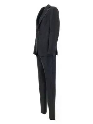 Tagliatore Pinstripe Two-piece Suit - Grey