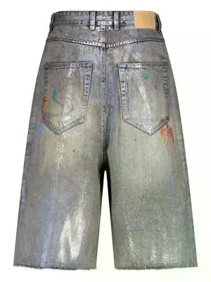 We11Done Logo-patch Shorts
