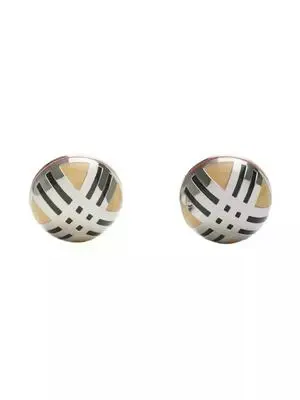 Burberry Check-pattern Cufflinks