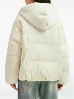 B+AB Faux Fur-hooded Jacket