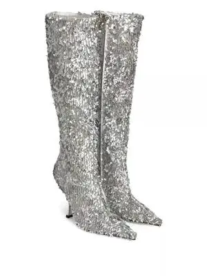 Dolce & Gabbana Sequin-embellished Boots