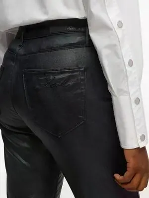 Karl Lagerfeld Mid-rise Straight Jeans