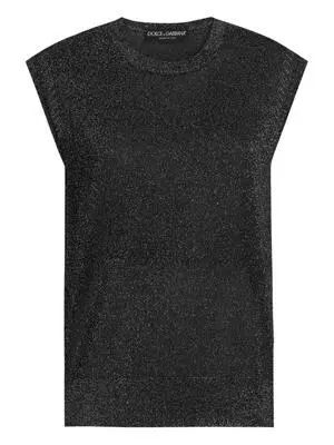 Dolce & Gabbana Glitter-effect Vest