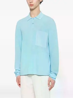 Jacquemus Pocket Long-sleeved Polo Shirt