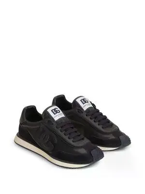 Dolce & Gabbana Logo Patch Sneakers - Black