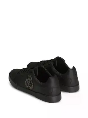 Dolce & Gabbana Portofino Light-strobel Calfskin Sneakers - Black